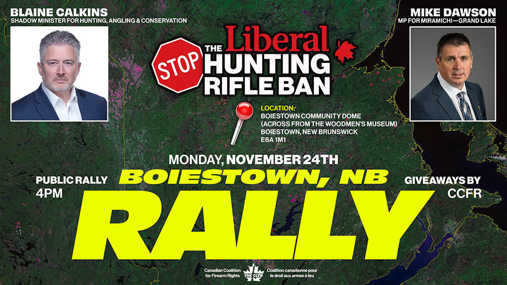 Rally to Stop the Liberal Hunting Rifle Ban - Canadian Coalition for ...